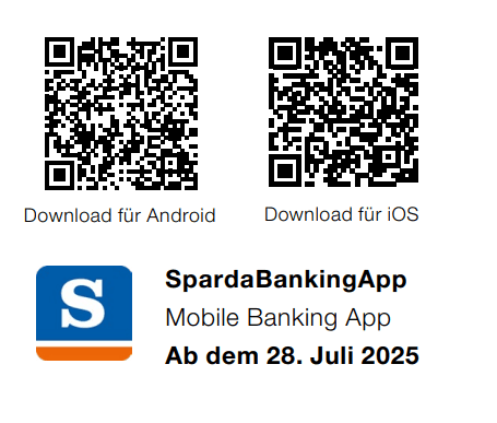 SpardaBanking App für Smartphone oder Tablet