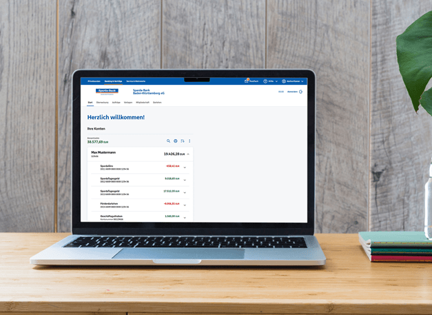 Online-Banking der Sparda-BW